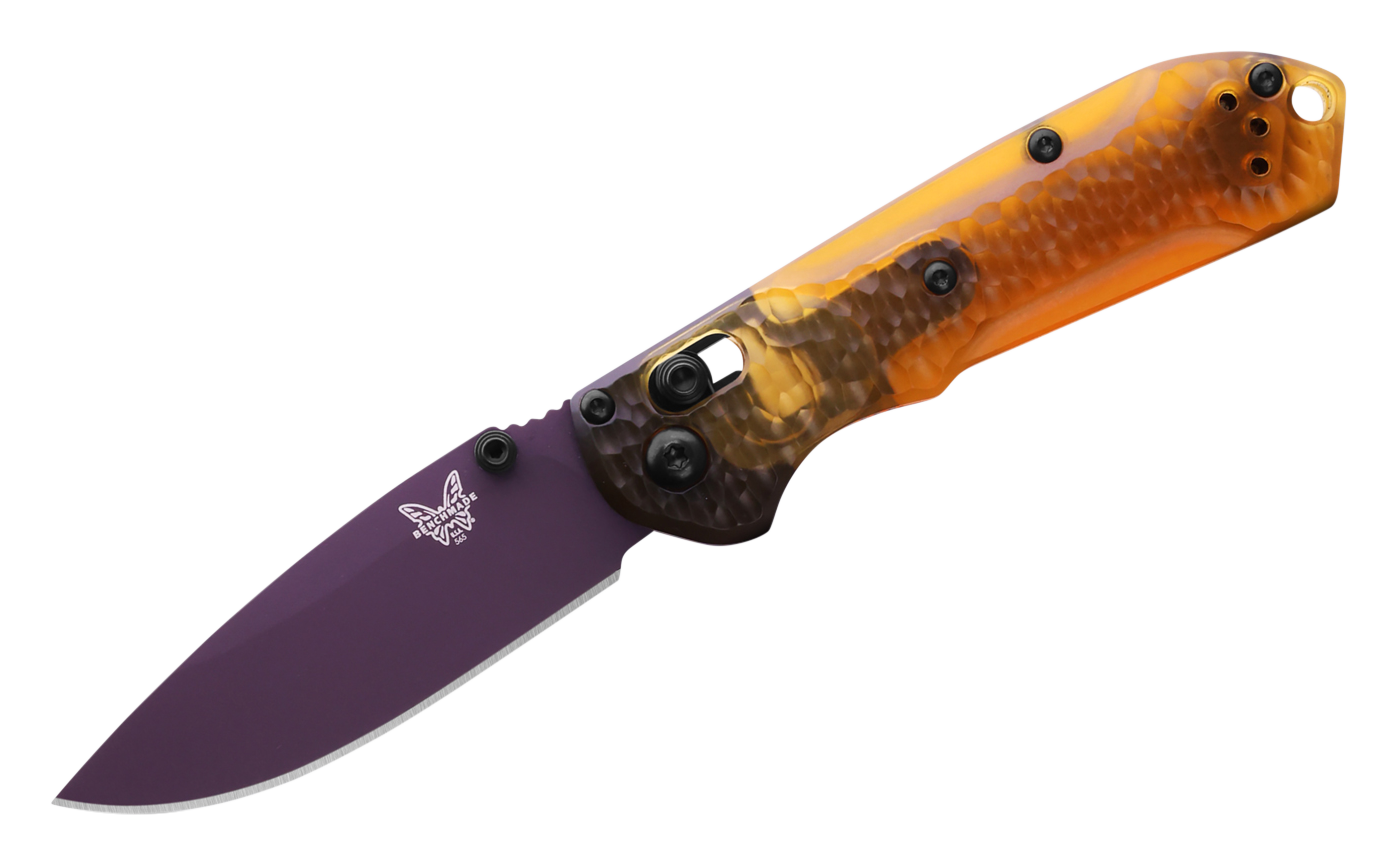 Benchmade 565PL-2501 Mini Freek Limited Edition Folding Knife | Bass ...